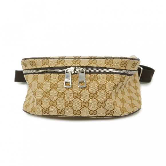 Gucci | Bags | Gucci Body Bag Gg Canvas Brown | Poshmark